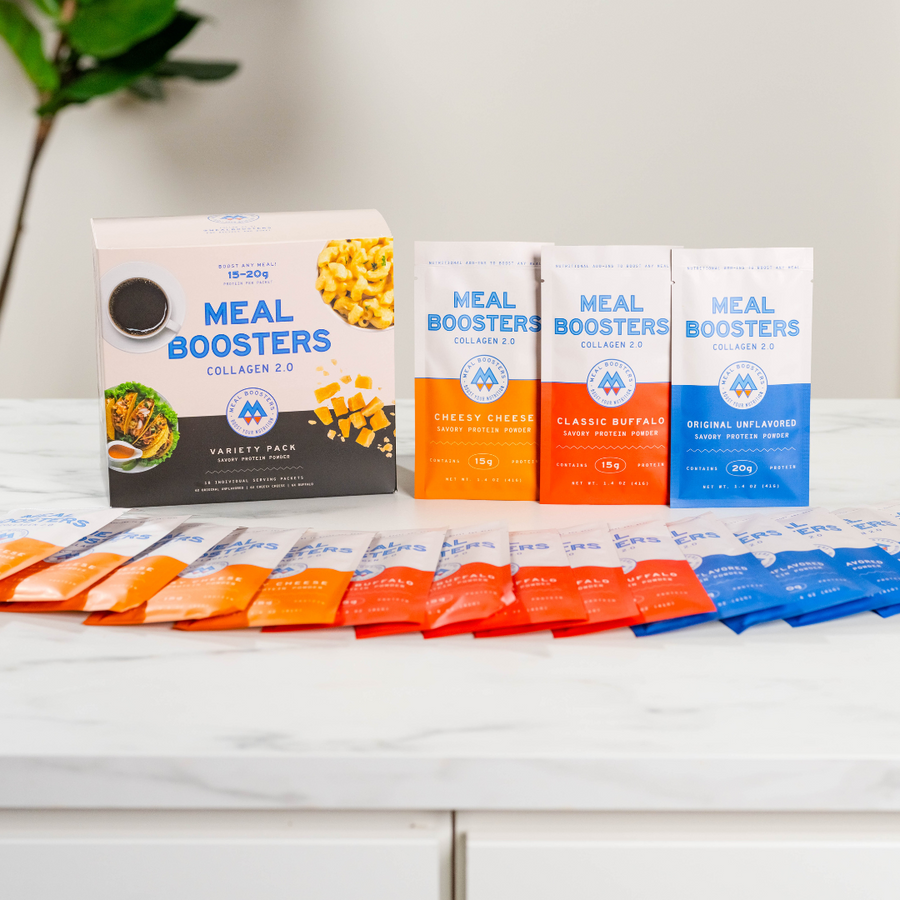 Our Patent-Pending Savory Protein Powder!